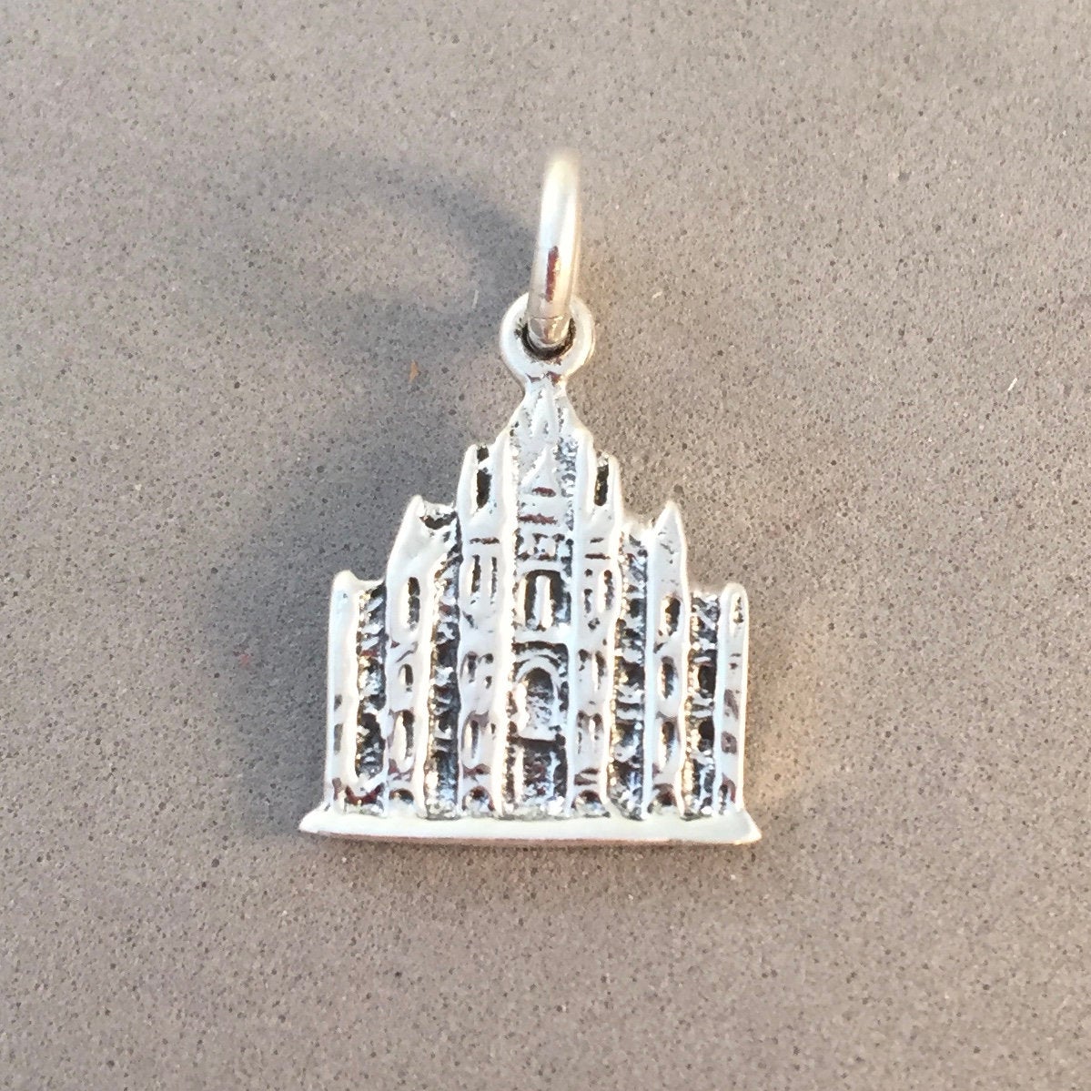 MILAN CATHEDRAL .925 Sterling Silver Charm Duomo Milano Church Italy P ...