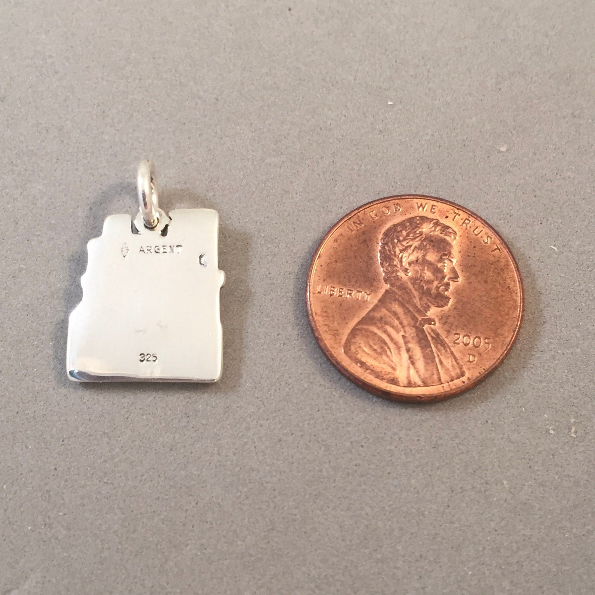 MONACO .925 Sterling Silver Charm Pendant French Riviera Europe Souven ...