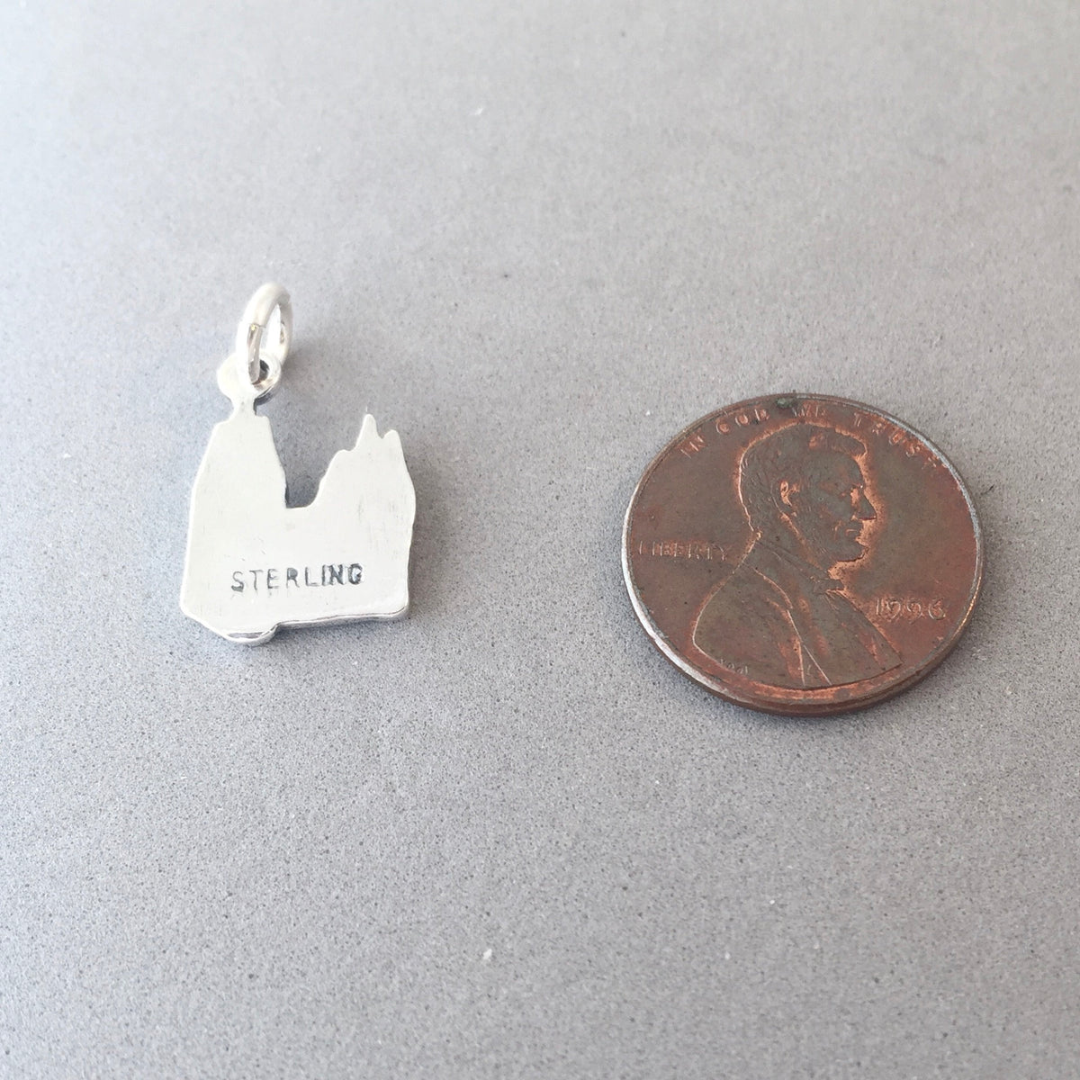 MORMON TEMPLE .925 Sterling Silver Charm Pendant Church LDS Salt Lake ...