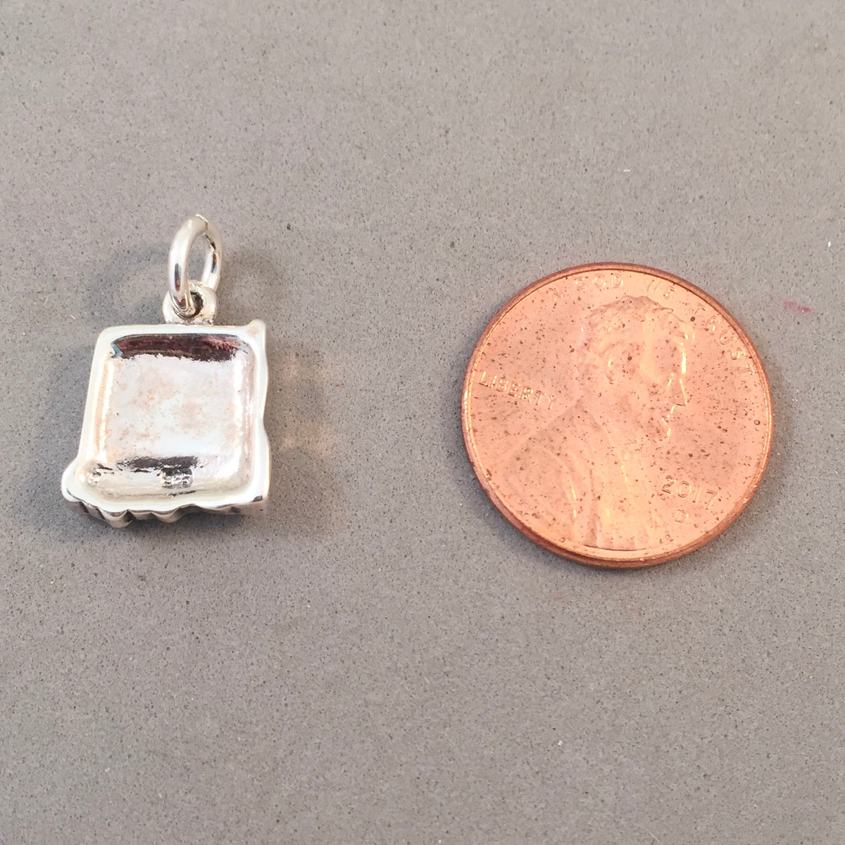 WATERFALL Charm .925 Sterling Silver National Park Falls Travel GA62 ...