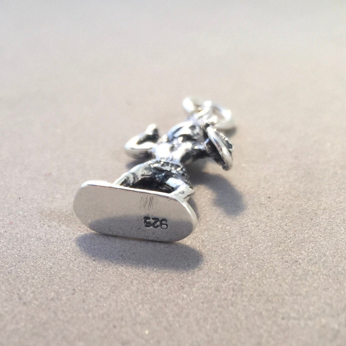 SPARTAN or TORJAN WARRIOR .925 Sterling Silver 3-D Charm Pendant Greec ...