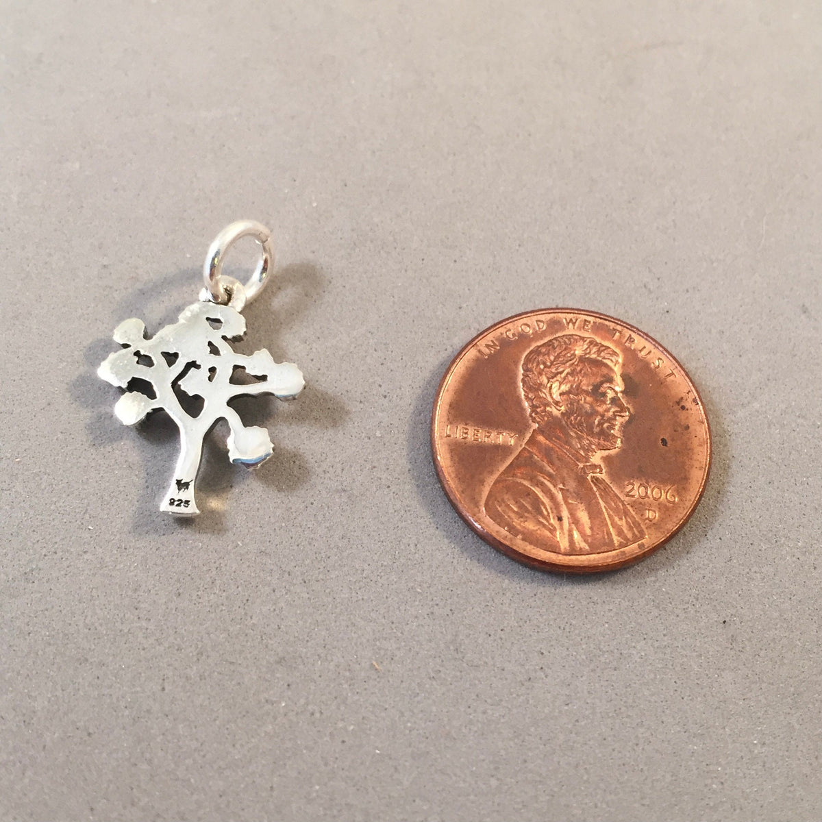 JOSHUA TREE .925 Sterling Silver Charm Pendant Mohave Desert National ...