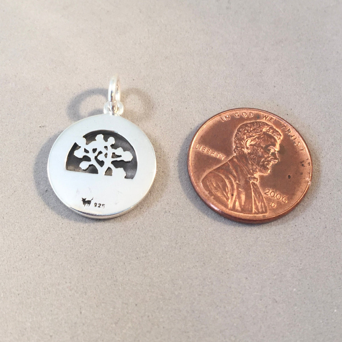 JOSHUA TREE National Park Open Sky Version .925 Sterling Silver Charm ...