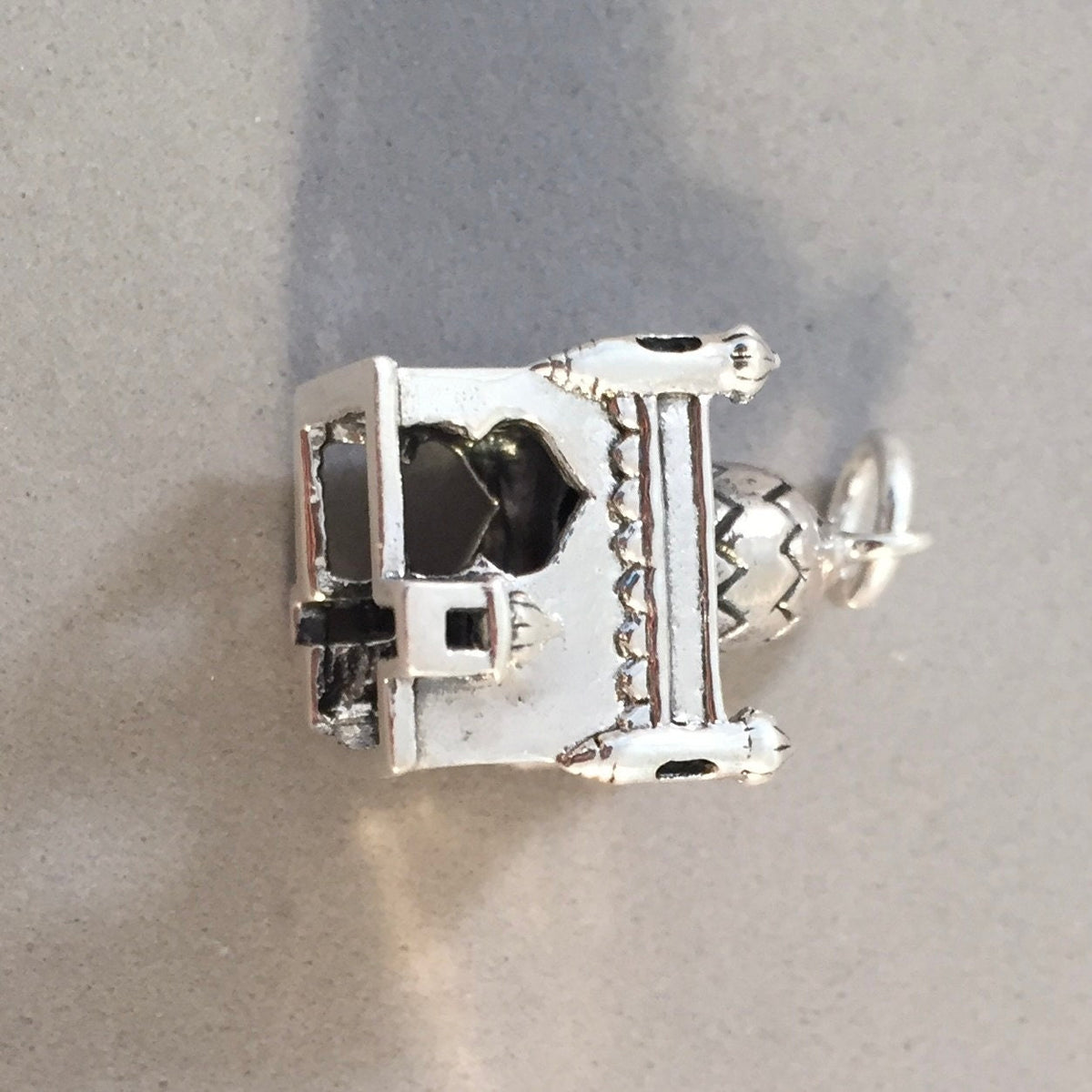 MOSQUE 3-D Detailed .925 Sterling Silver Charm Pendant Muslim Islam Is ...