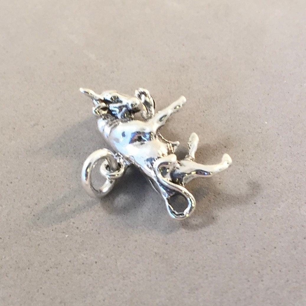 BULL .925 Sterling Silver 3-D Charm Pendant Rodeo Spain AN79 – Haylee's ...