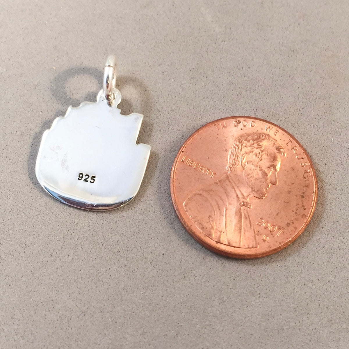 DOVER CASTLE .925 Sterling Silver Charm Pendant Europe Kent White Clif ...
