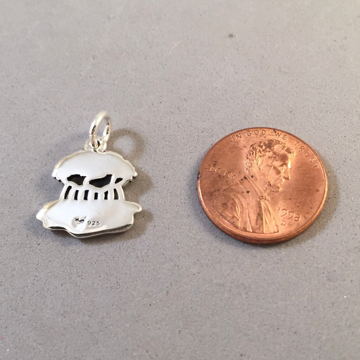 MANGROVE TREE .925 Sterling Silver Charm Pendant Florida Everglades Na ...